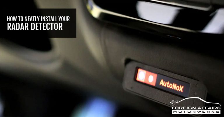 Radar Detectors | Tricks To Installing One Like A Pro