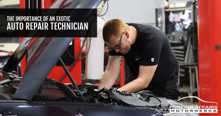 Why An Expert In Exotic Auto Repair Is Essential